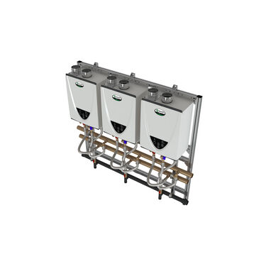 Commercial Tankless Rack System - Wall Mount | A.O. Smith